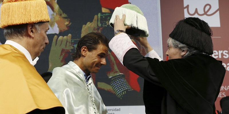 Rafael Nadal doktorem honoris causa. Wyróżniony tenisista: Rafael Nadal doktorem honoris causa. Wyróżniony tenisista: