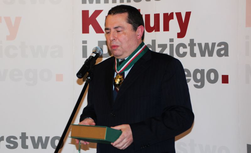 Bronisław Wildstein odznaczony medalem "Gloria Artis". Gratulujemy!