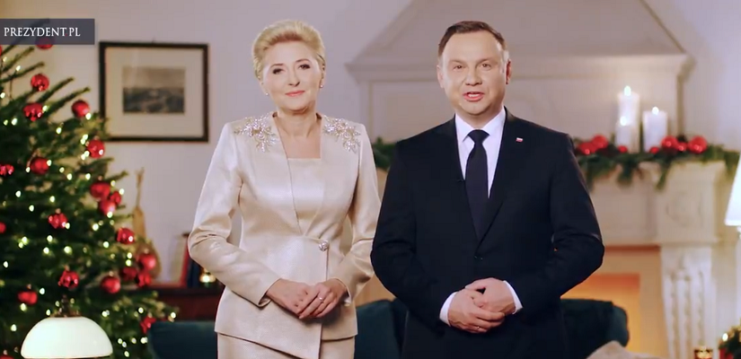 Para Prezydencka składa Polakom bożonarodzeniowe życzenia