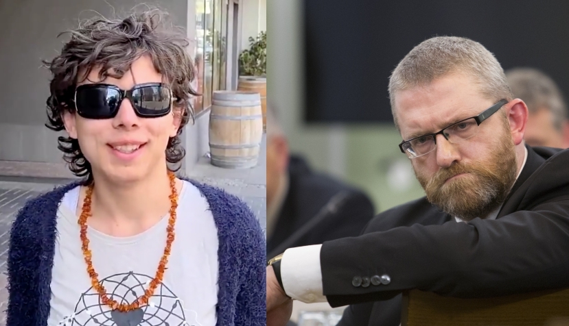 Sabina, która jest Norbertem. Oto "asystent" Brauna. ZDJĘCIA