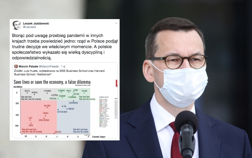 Jażdżewski chwali rząd i Polaków za walkę z pandemią