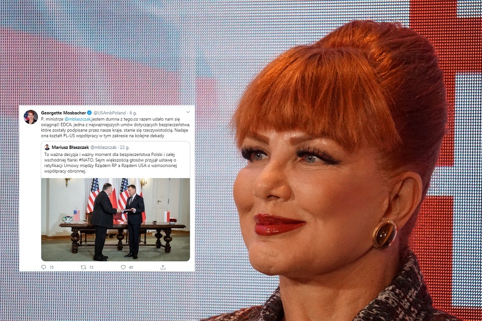 Mosbacher: "Jedna z najważniejszych umów..."