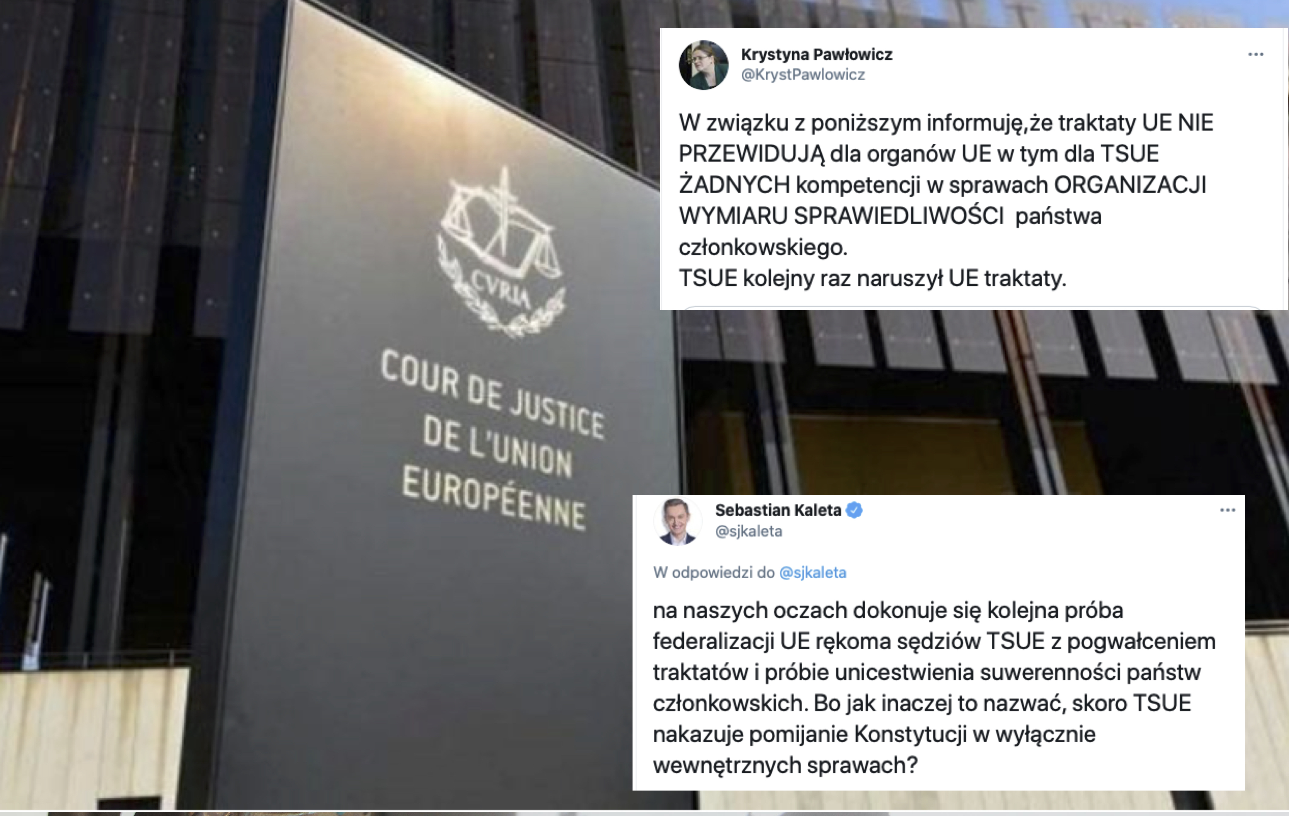Ostre reakcje prawników na wyrok TSUE Ostre reakcje prawników na wyrok TSUE