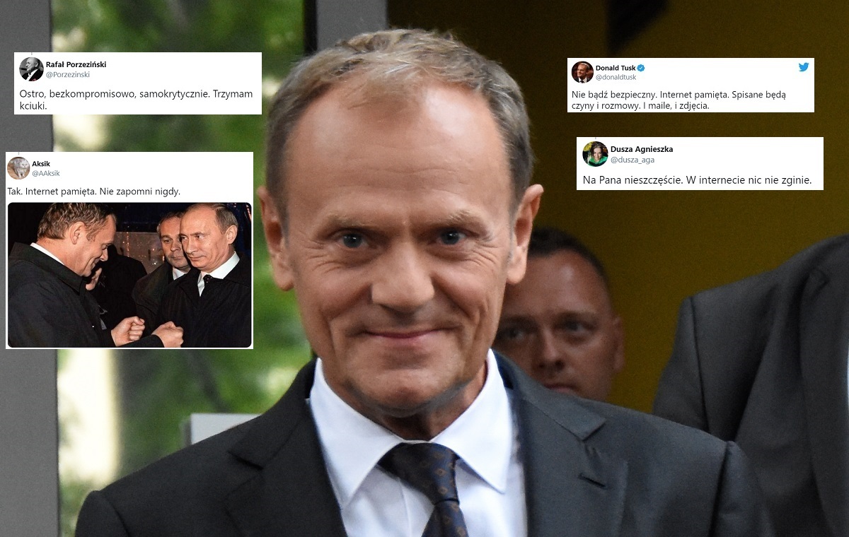 Złośliwy wpis Tuska: "Nie bądź bezpieczny..."