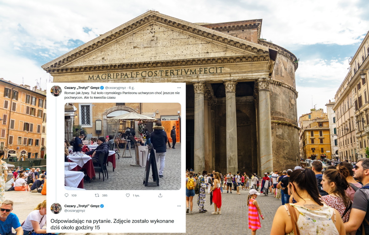 Ciekawe zdjęcie z Rzymu: Roman jak żywy