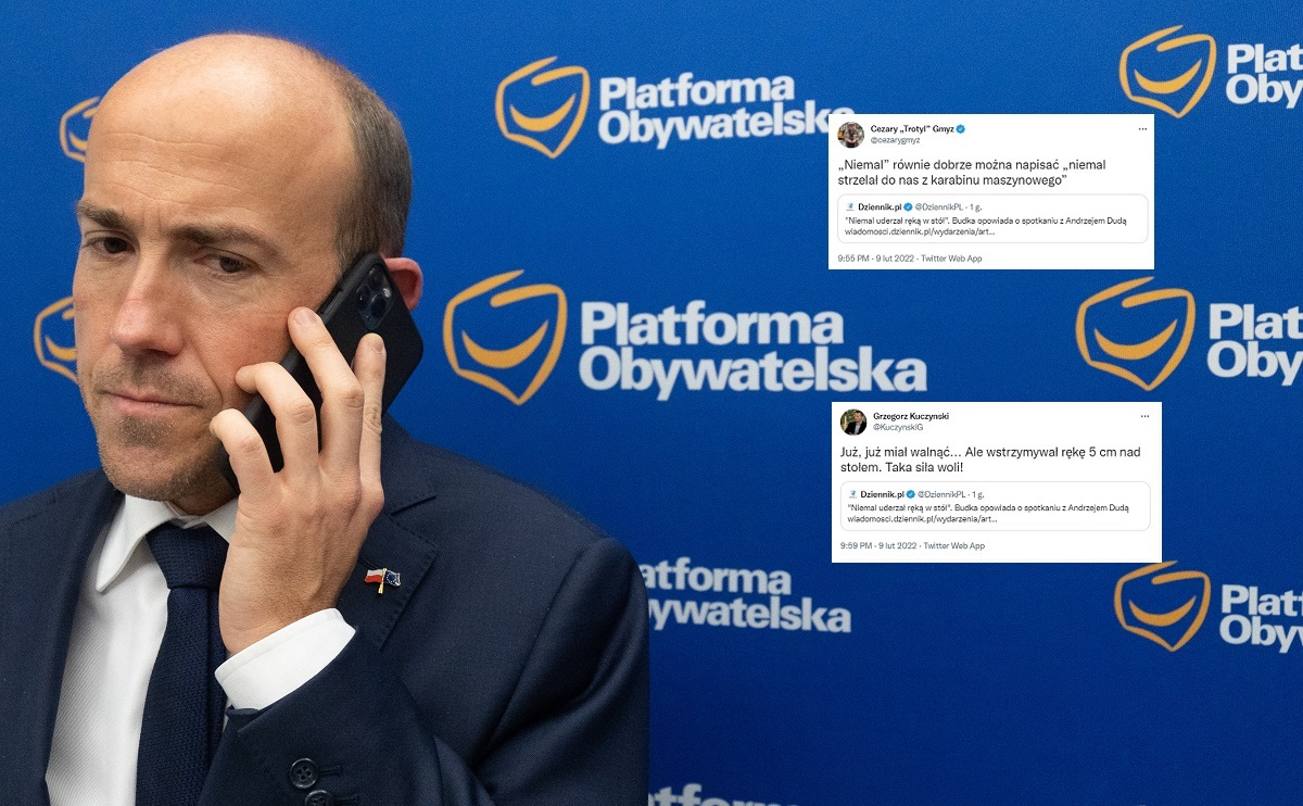 Budka o spotkaniu z prezydentem. Budka o spotkaniu z prezydentem.