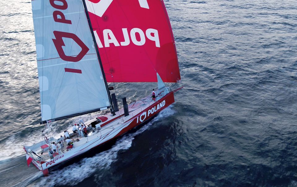 I Love Poland first at the finish line with a monohull race