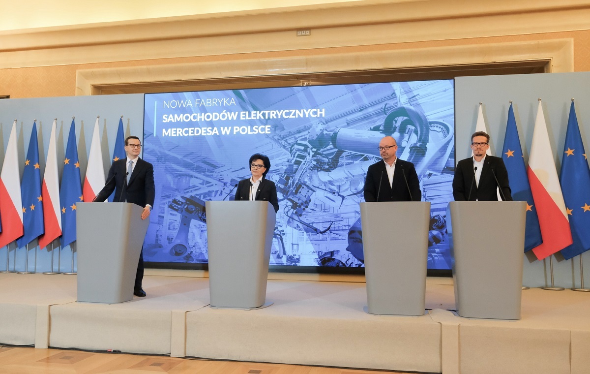 Fabryka samochodów elektrycznych Mercedes-Benz w Polsce!