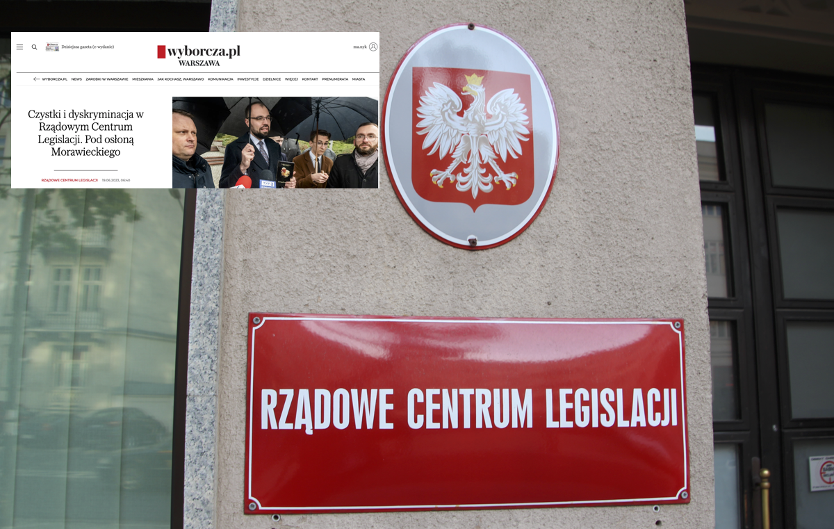 TYLKO U NAS. „Czystki i dyskryminacja" w RCL? Bzdura!