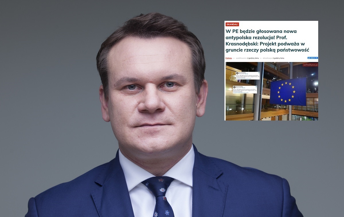 Tarczyński: Nasza odpowiedź na rezolucję PE będzie mocna
