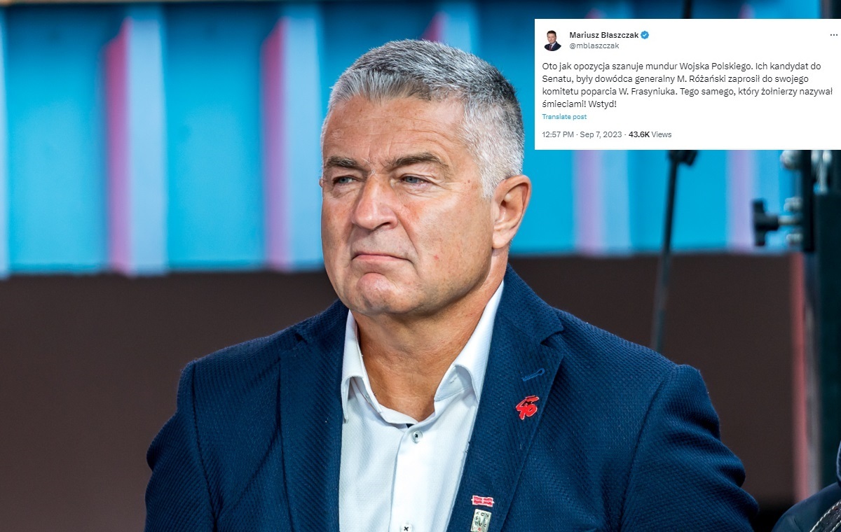 Frasyniuk w komitecie poparcia... gen. Różańskiego!