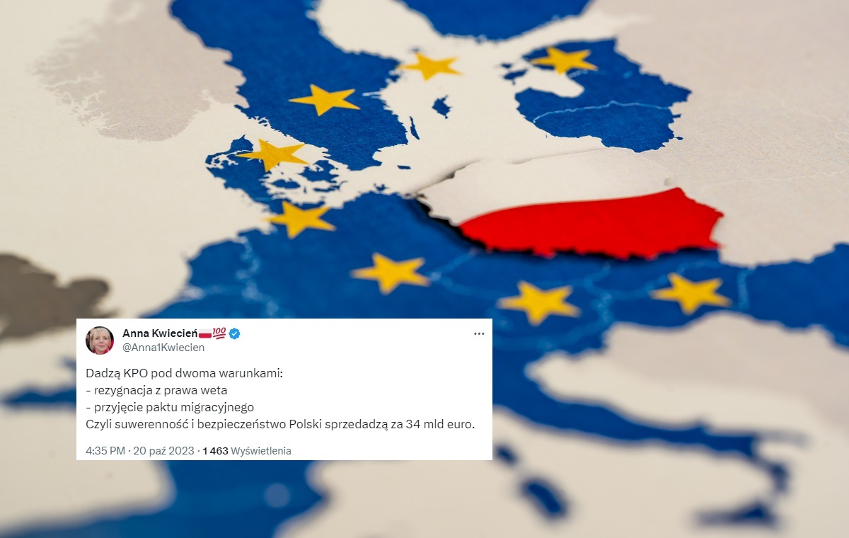 Posłanka PiS: Suwerenność sprzedadzą za 34 mld euro