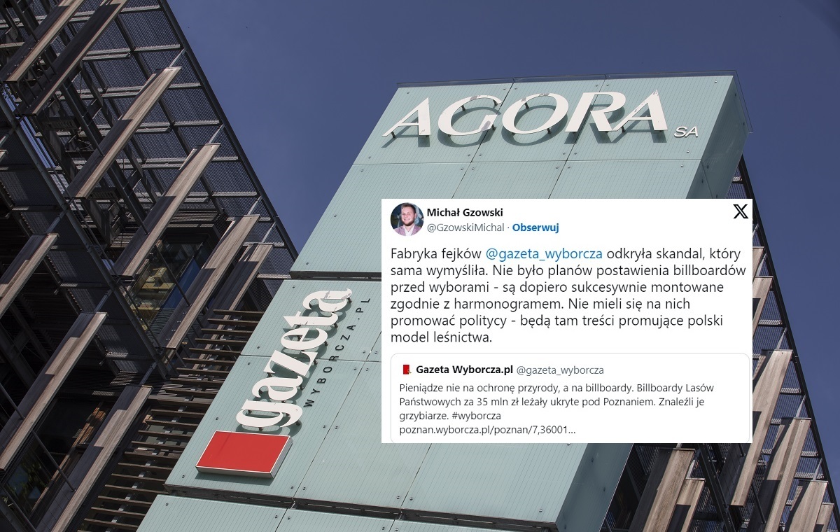 Gzowski: "GW" odkryła skandal, który sama wymyśliła
