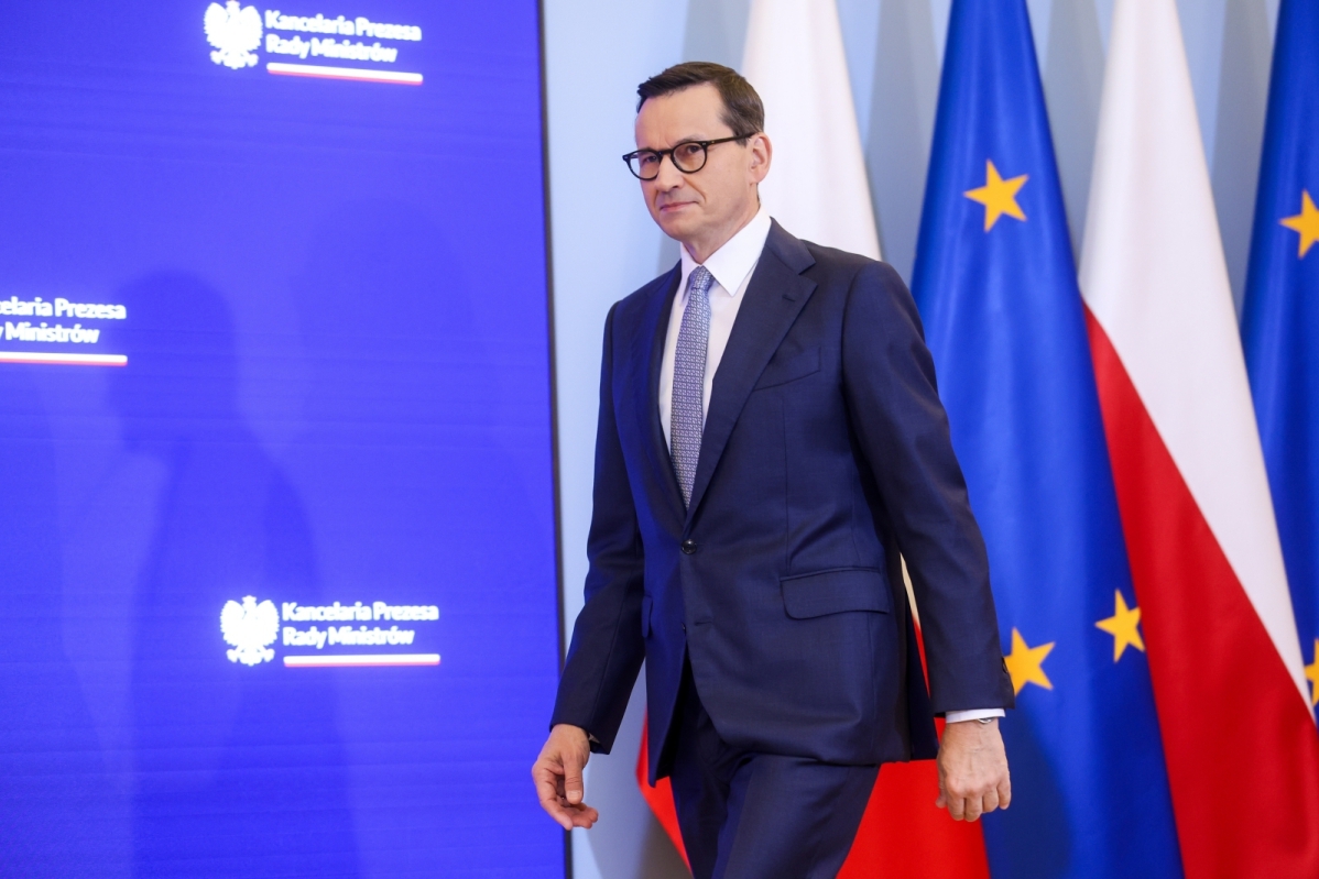 Premier Morawiecki skomentował wizytę Tuska w Brukseli