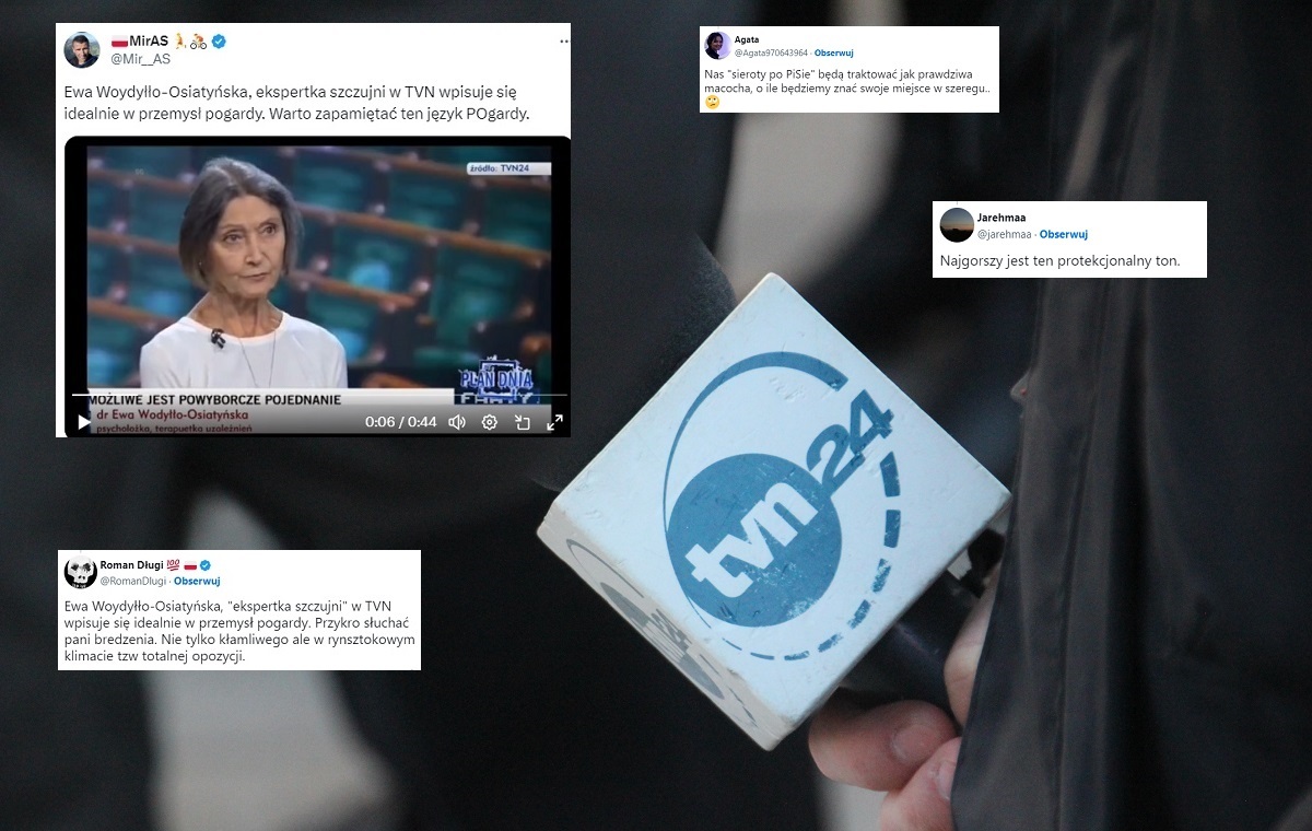 Pogarda dla wyborców PiS! Oburzające słowa terapeutki w TVN