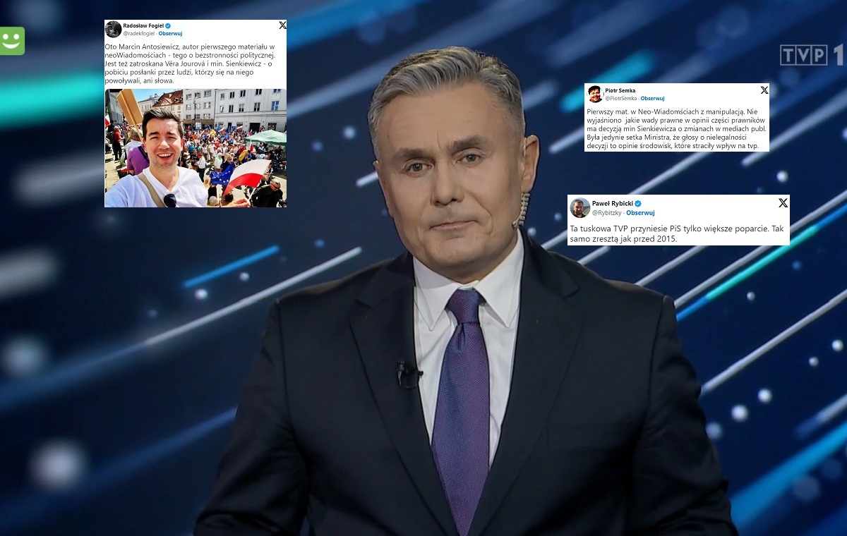 Lawina krytyki po premierowym wydaniu programu "19:30" w TVP