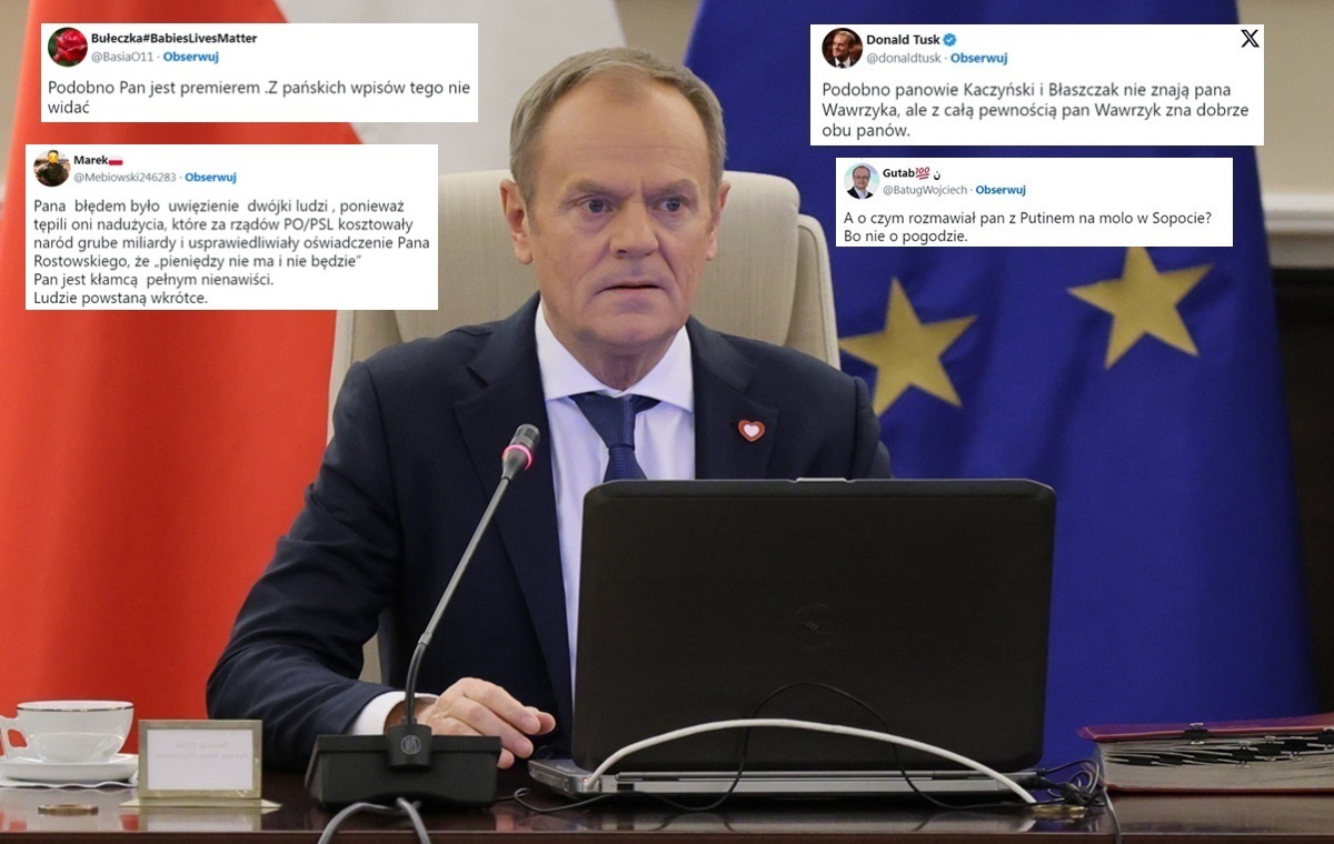 Złośliwy wpis Tuska. Nawiązał do zatrzymania Wawrzyka