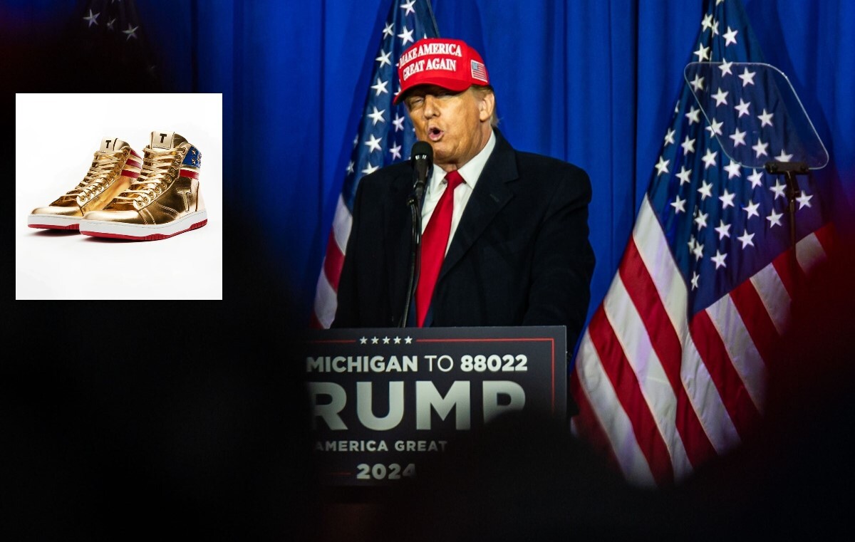 Donald Trump sprzedaje buty za 399 dolarów