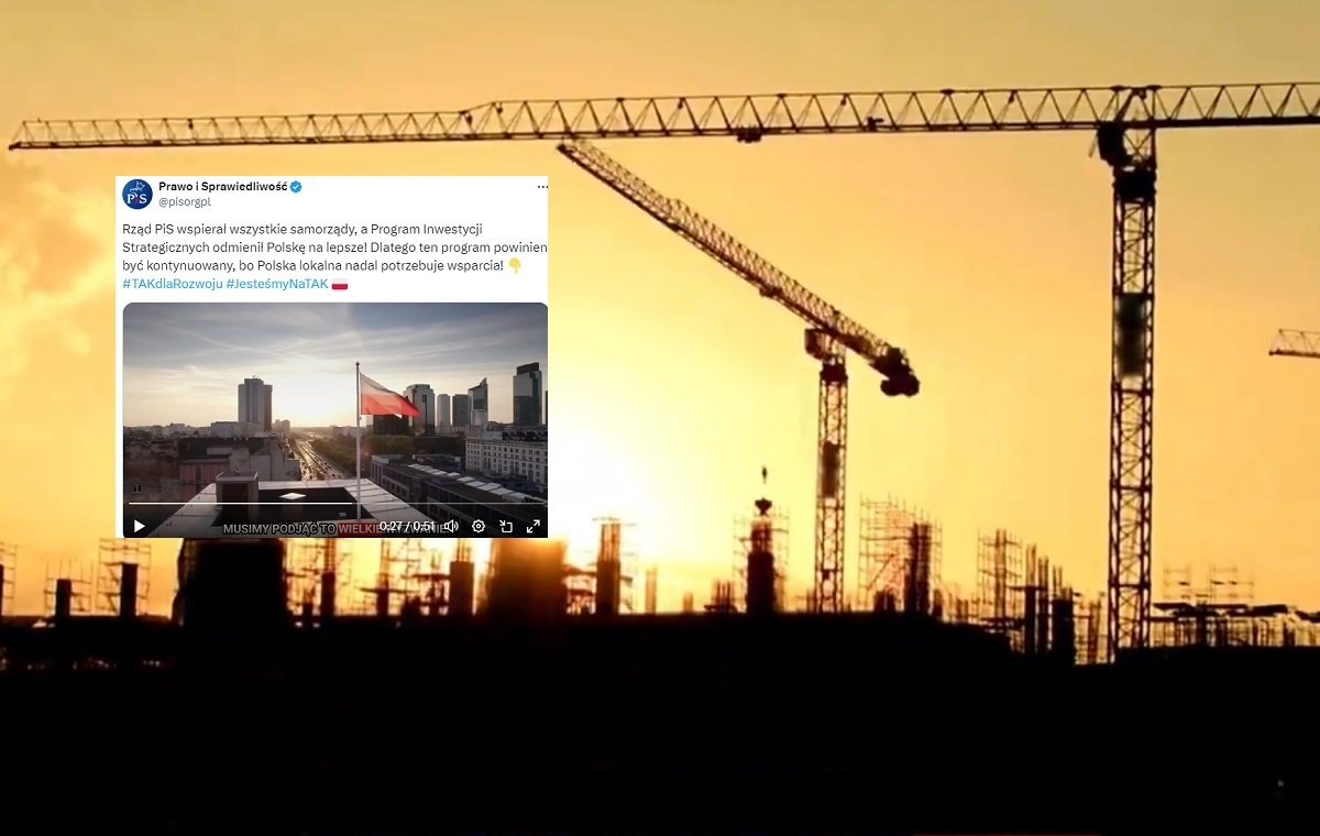 Jest nowy spot PiS! "Wspólne przedsięwzięcia, budowanie"