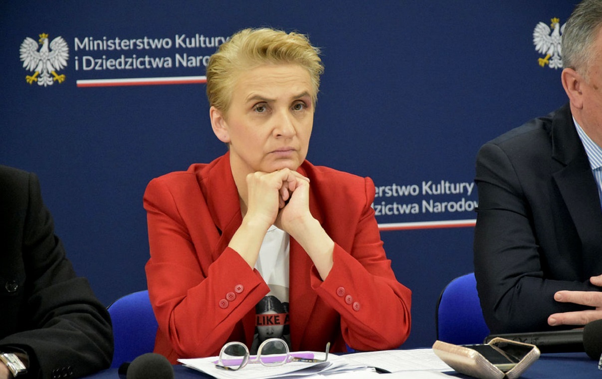 Scheuring-Wielgus w neo-TVP straszy PiS-em i "polexitem"