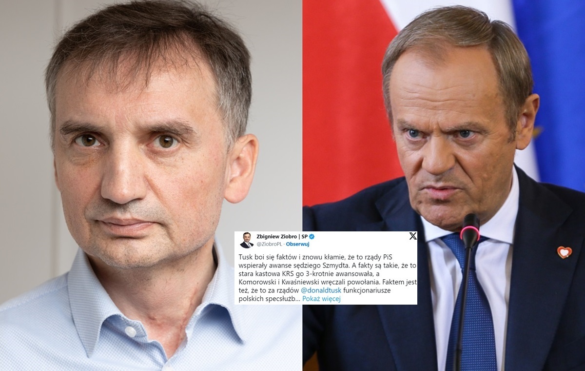 Ziobro punktuje Tuska! "Boi się faktów i znowu kłamie"