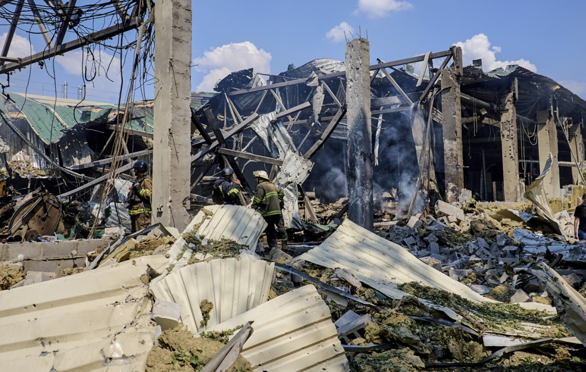 RELACJA. 822. dzień wojny. Ostrzał hipermarketu w Charkowie!
