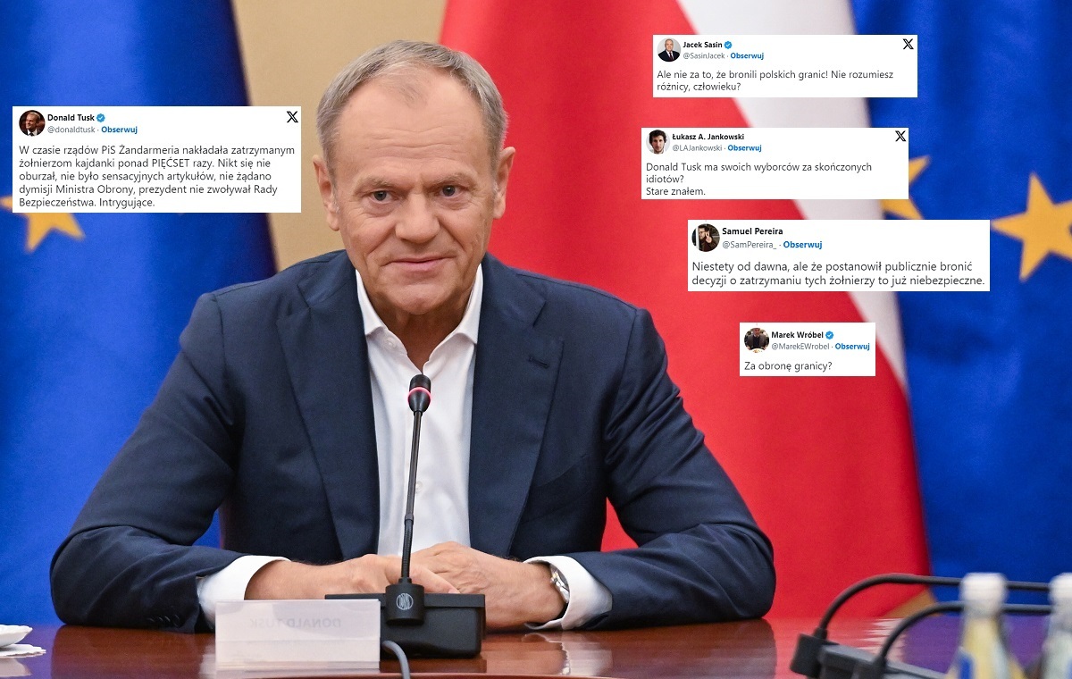 Ma wyborców za idiotów?!Populistyczny wpis Tuska ws. granicy