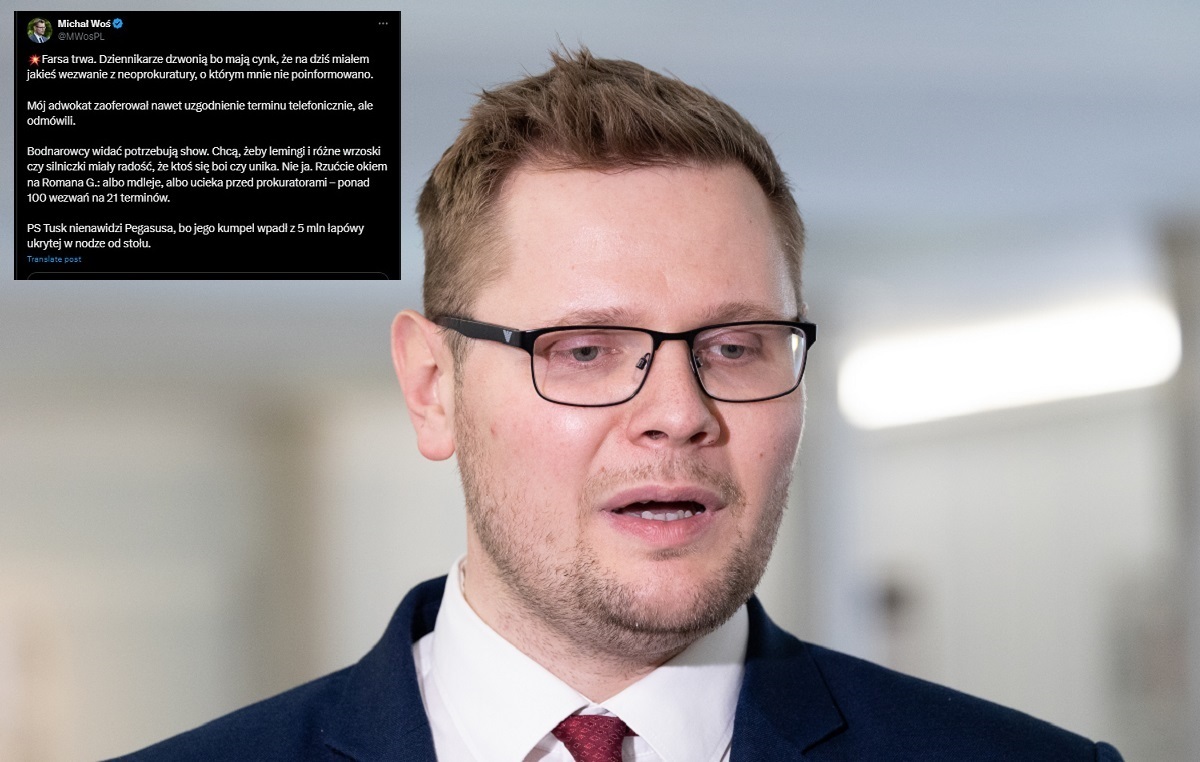 Wosia nie poinformowano o wezwaniu? "Dziennikarze dzwonią"