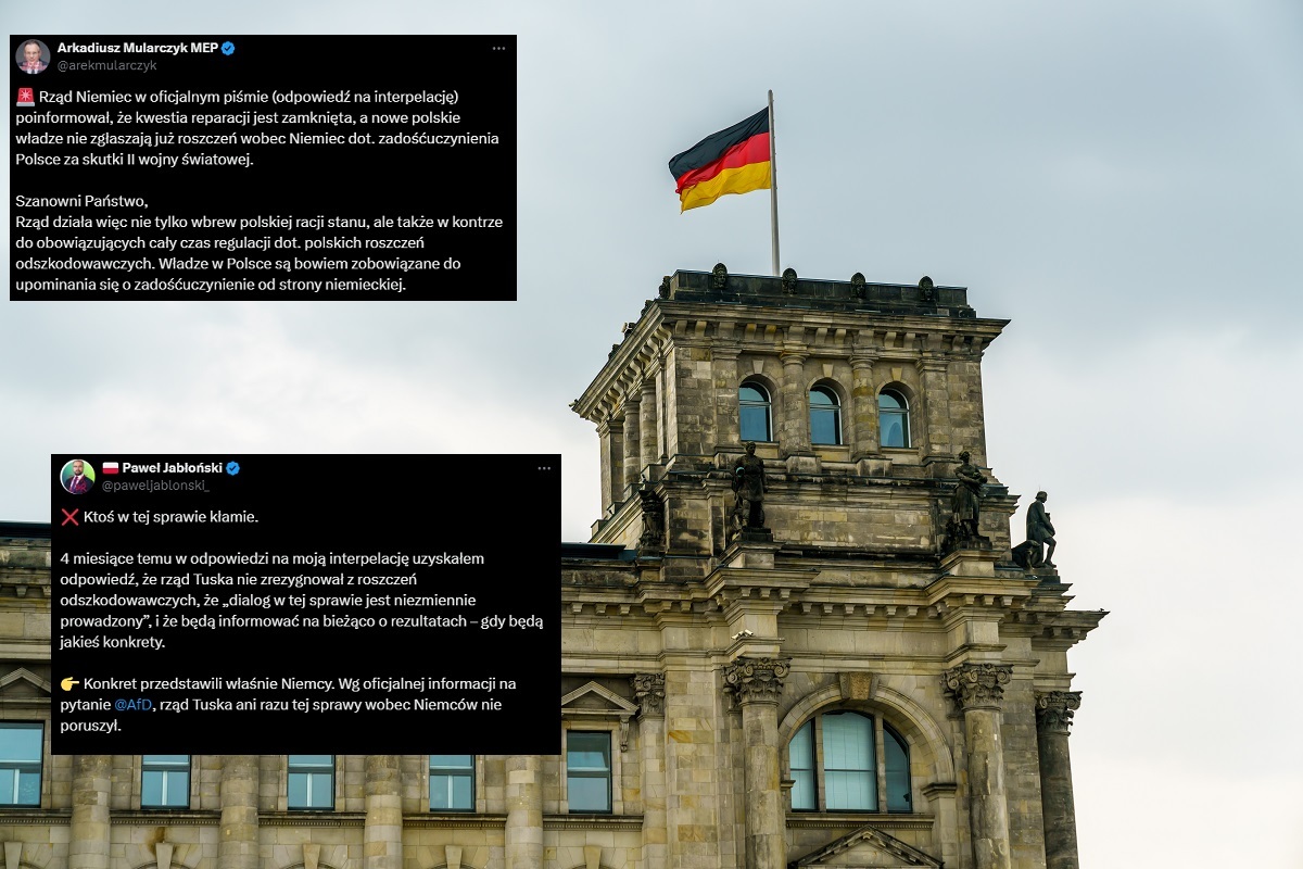Niemiecki rząd twierdzi, że Polska nie stawia już roszczeń
