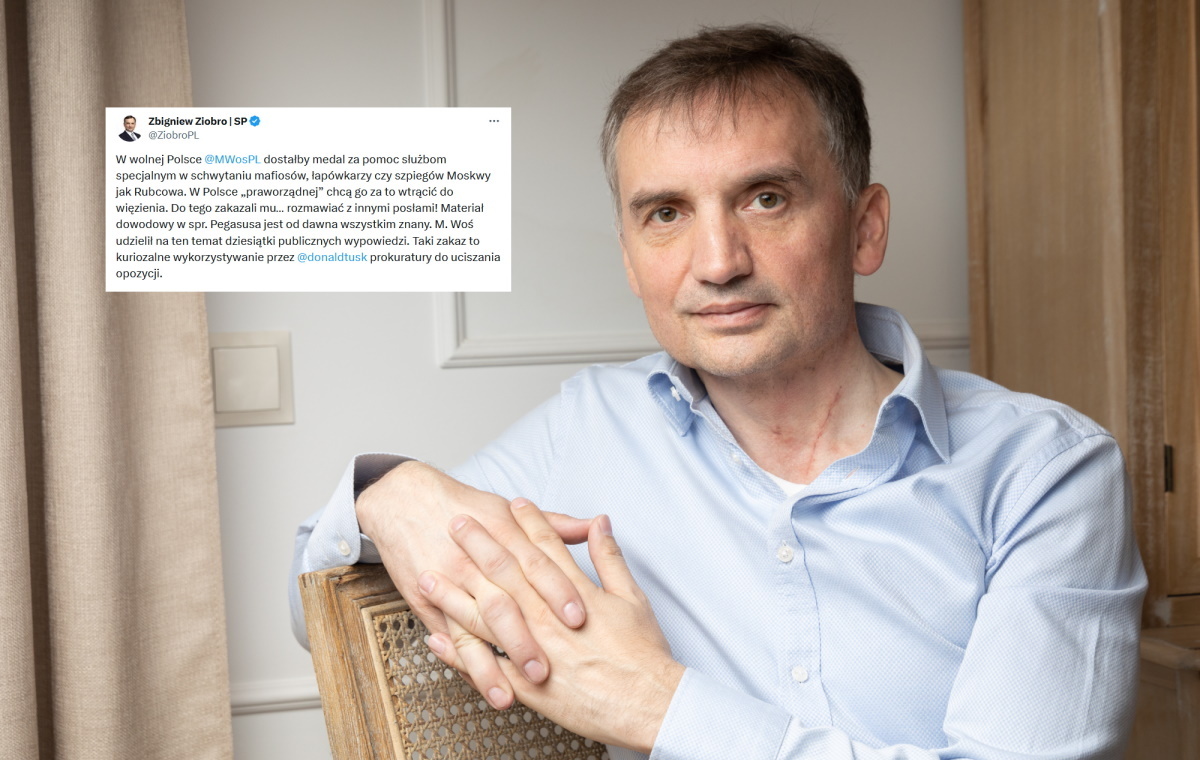 Ziobro w obronie Wosia: W wolnej Polsce dostałby medal