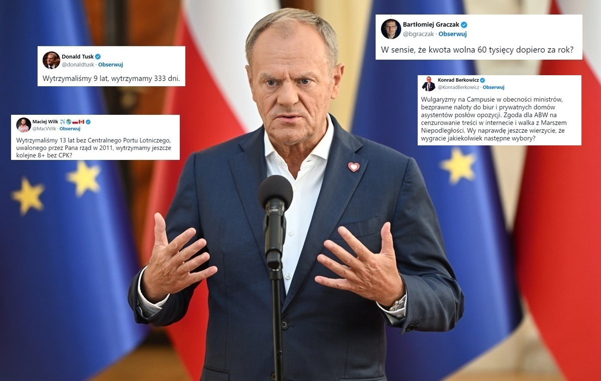 Złośliwy wpis Tuska wymierzony w prezydenta! Burza w sieci
