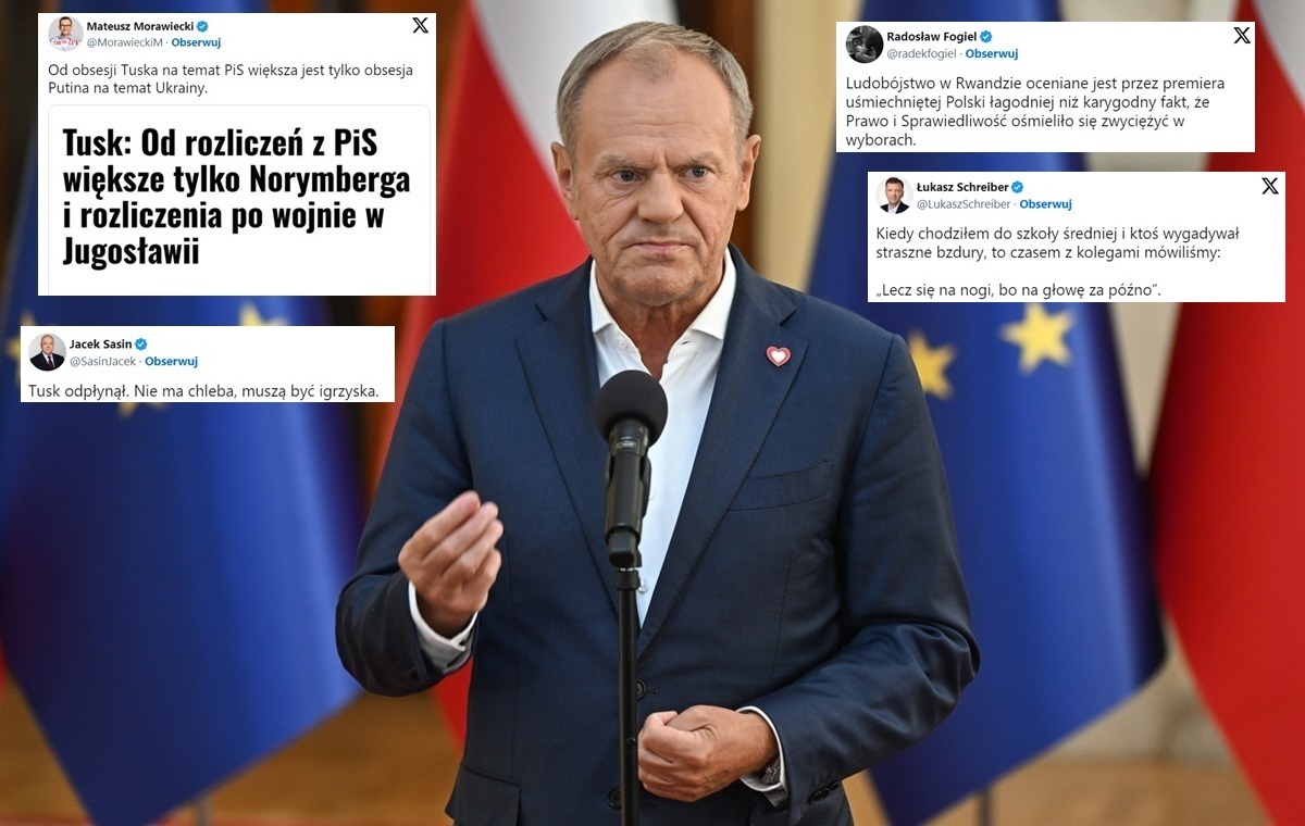 Politycy PiS punktują wypowiedź Tuska o rozliczeniach