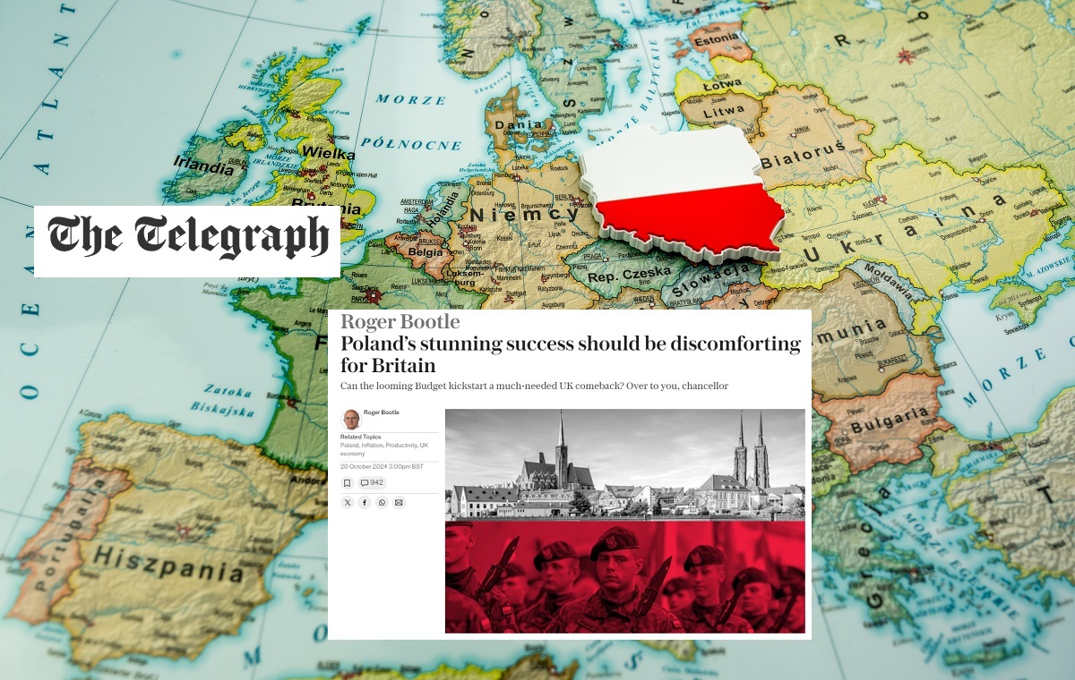 "Daily Telegraph" pod wrażeniem sukcesu gospodarczego Polski