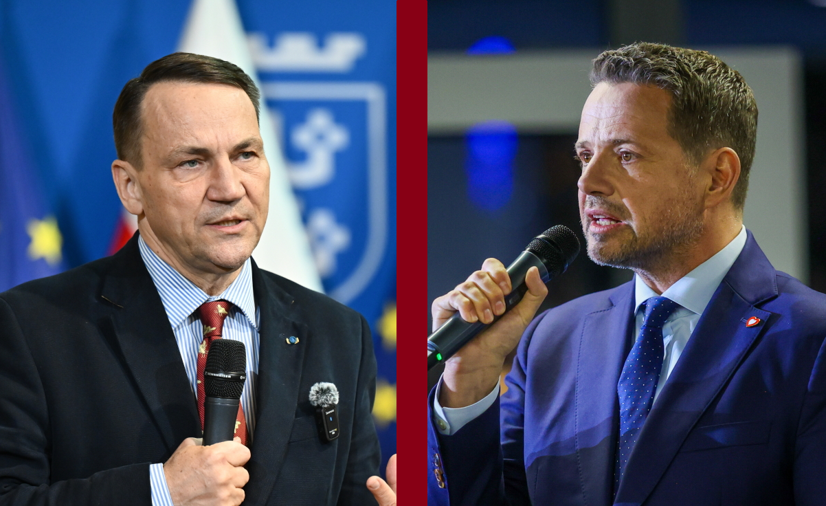 Prekampania Trzaskowskiego i Sikorskiego to komedia