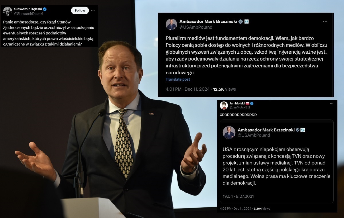 Jest i reakcja Brzezinskiego na zapowiedź Tuska ws. TVN!