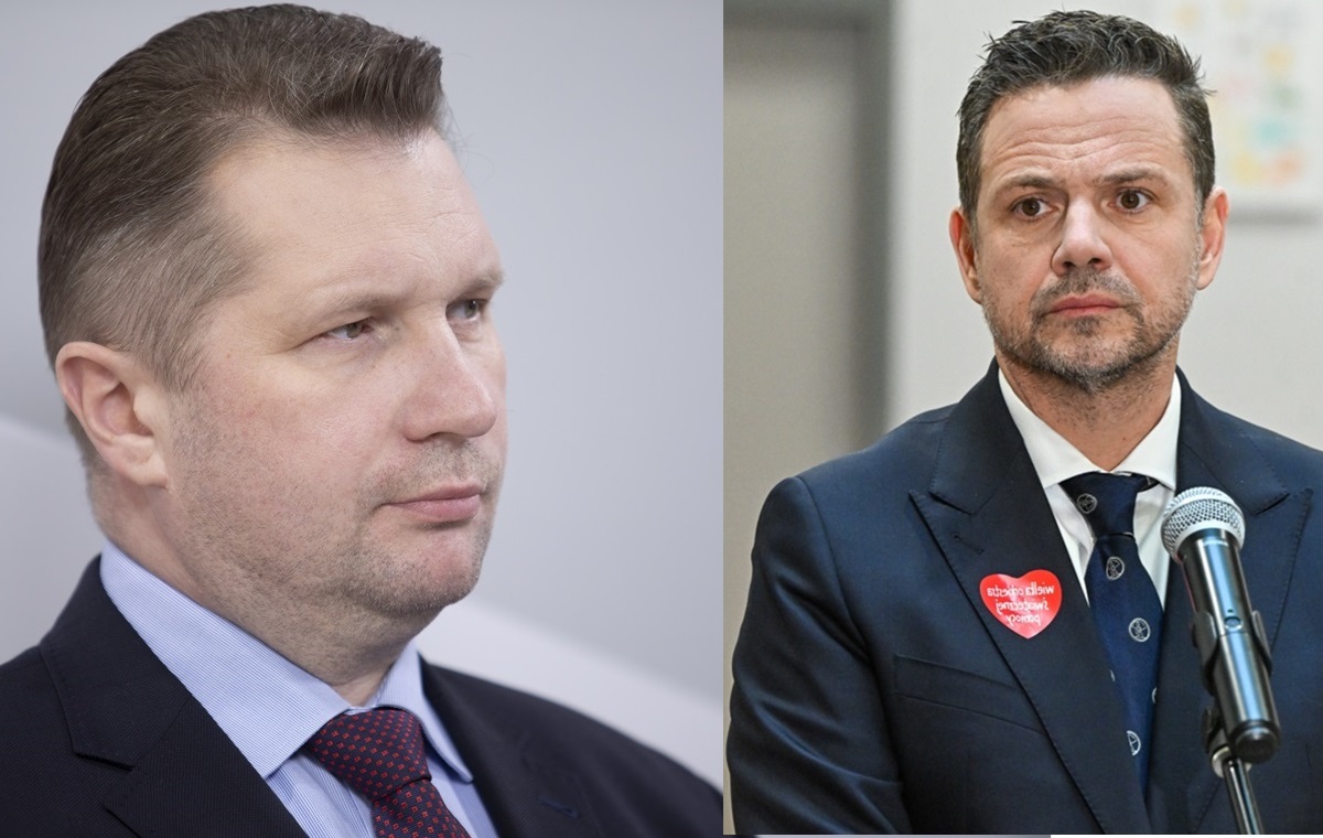 Czarnek: Nie ma prawdziwego Trzaskowskiego. To maskotka