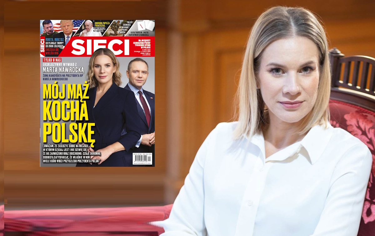 WYWIAD. Marta Nawrocka: Mój mąż kocha Polskę