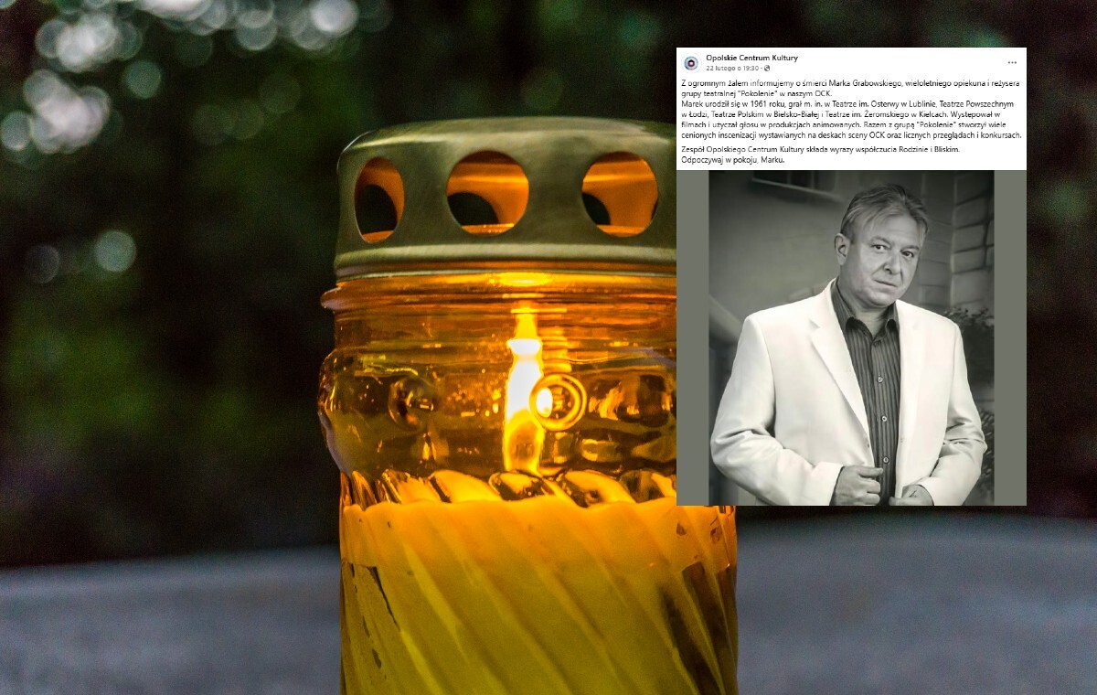 Nie żyje Marek Grabowski. Aktor "Klanu" miał 64 lata