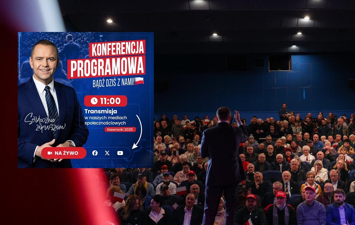 Dziś konferencja programowa Nawrockiego. "Będzie się działo"