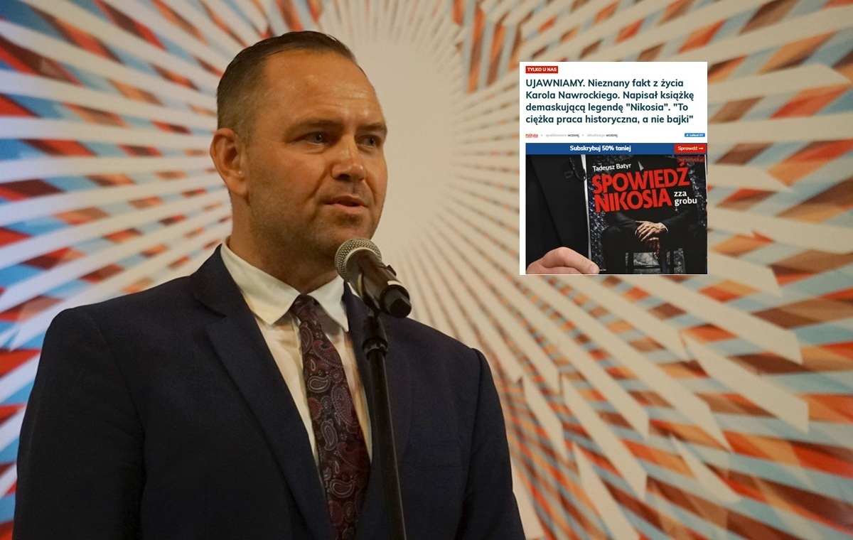 Nawrocki wyjaśnia, dlaczego napisał książkę pod pseudonimem