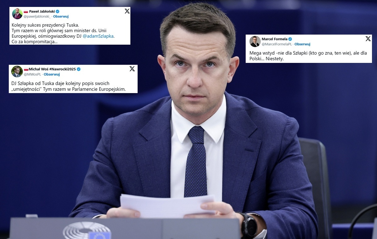 Burza w sieci po skandalicznym zachowaniu Szłapki w PE!