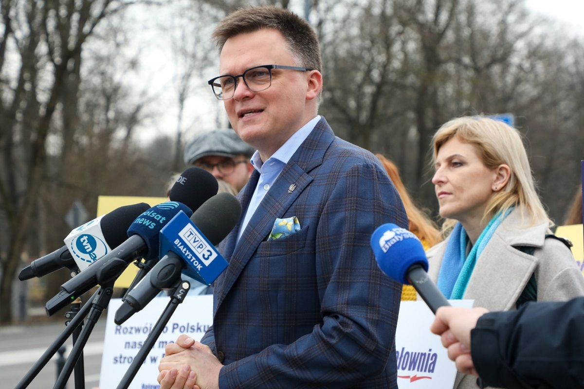 Wyborca prosto z mostu do Hołowni: „Pan się opie...lasz”