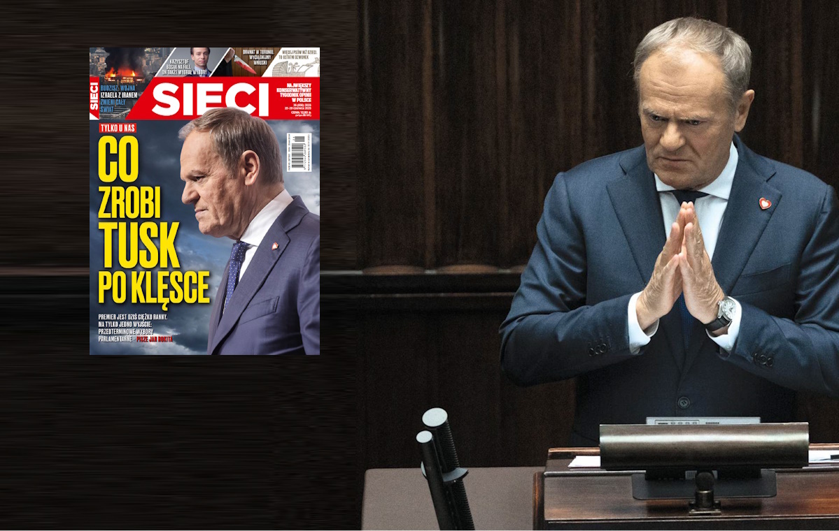 Jan Rokita w "Sieci": Co zrobi Tusk? Ma tylko jedno wyjście