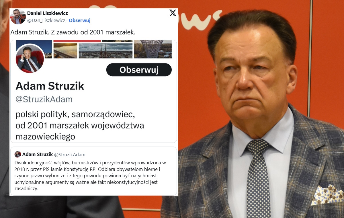 Adam Struzik uderza w dwukadencyjność. Sam rządzi od 24 lat!