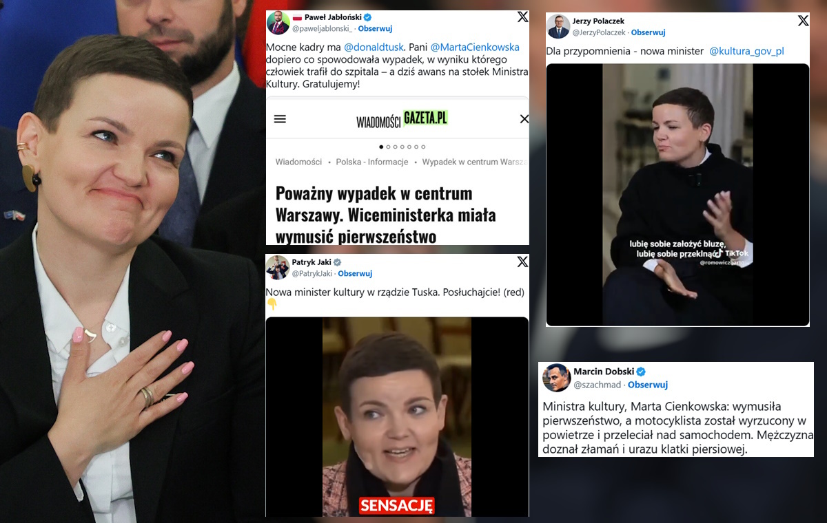 Wypadek, ekshumacje, "dresiara". Kim jest Marta Cienkowska?