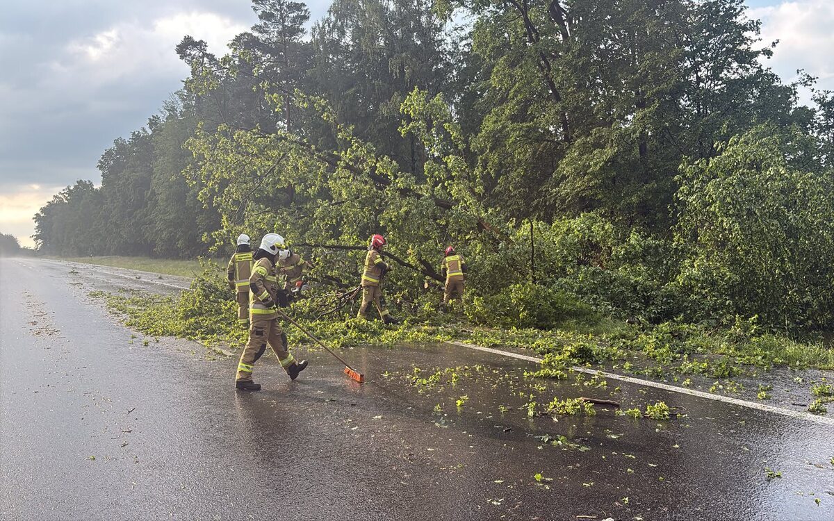 Pogodowy armagedon. Straż interweniowała kilkadziesiąt razy