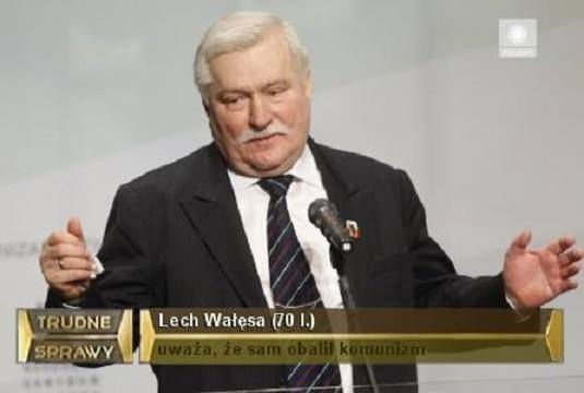 Mem na 70-lecie Wałęsy