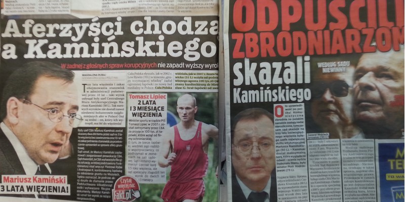 "Tak wygląda sprawiedliwość po polsku!" Tabloidy zbieżne w opiniach na ...