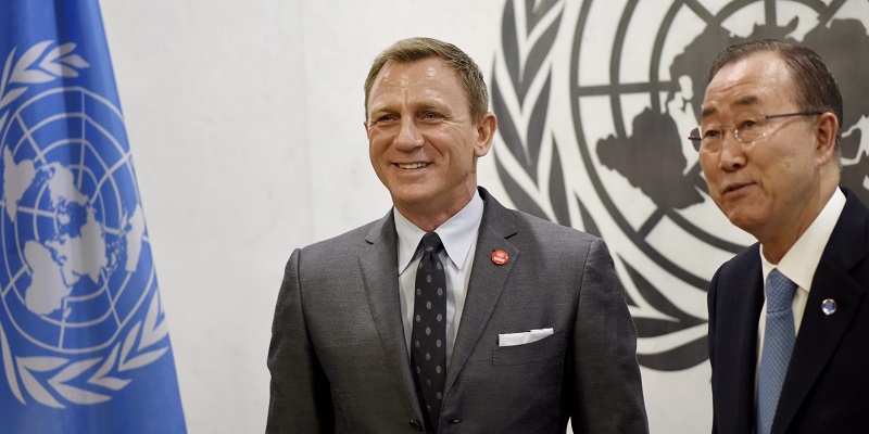Filmowy James Bond będzie "pracował" dla ONZ. Daniel Craig otrzymał ...