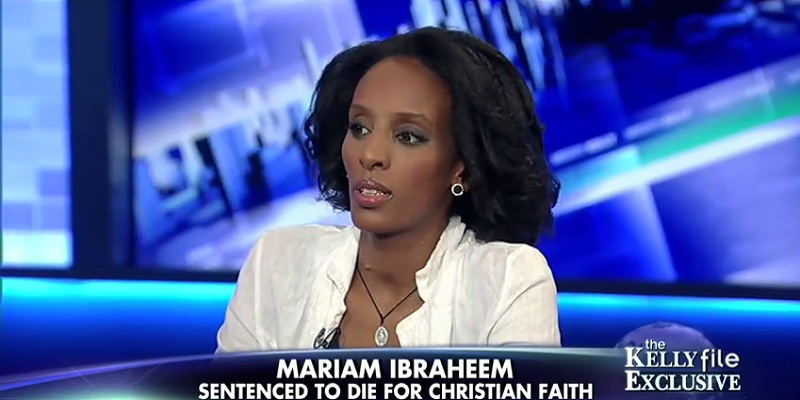 Meriam Ibrahim skazana na śmierć za przejście na chrześcijaństwo na ...